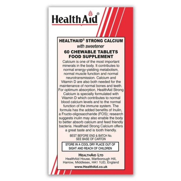 Strong Calcium 600mg Tab 60's